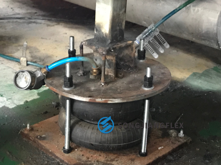 Heavy Crusher Vibration Control with Air Spring Isolators